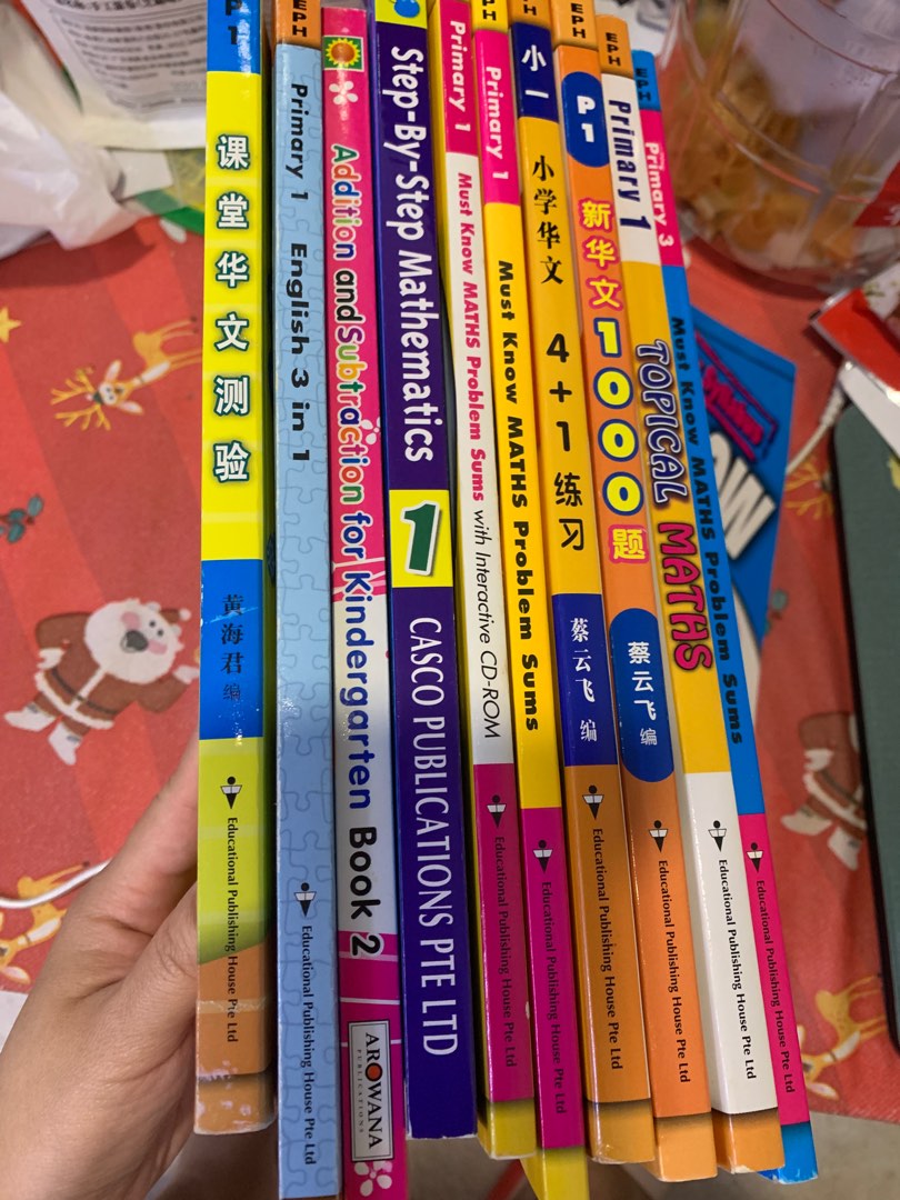 English, Chinese, math, Hobbies & Toys, Books & Magazines, Assessment ...