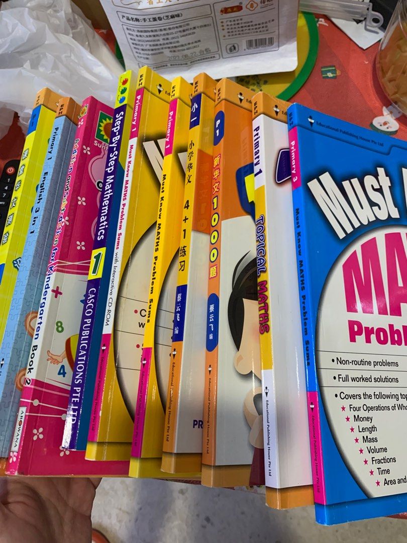 English, Chinese, math, Hobbies & Toys, Books & Magazines, Assessment ...