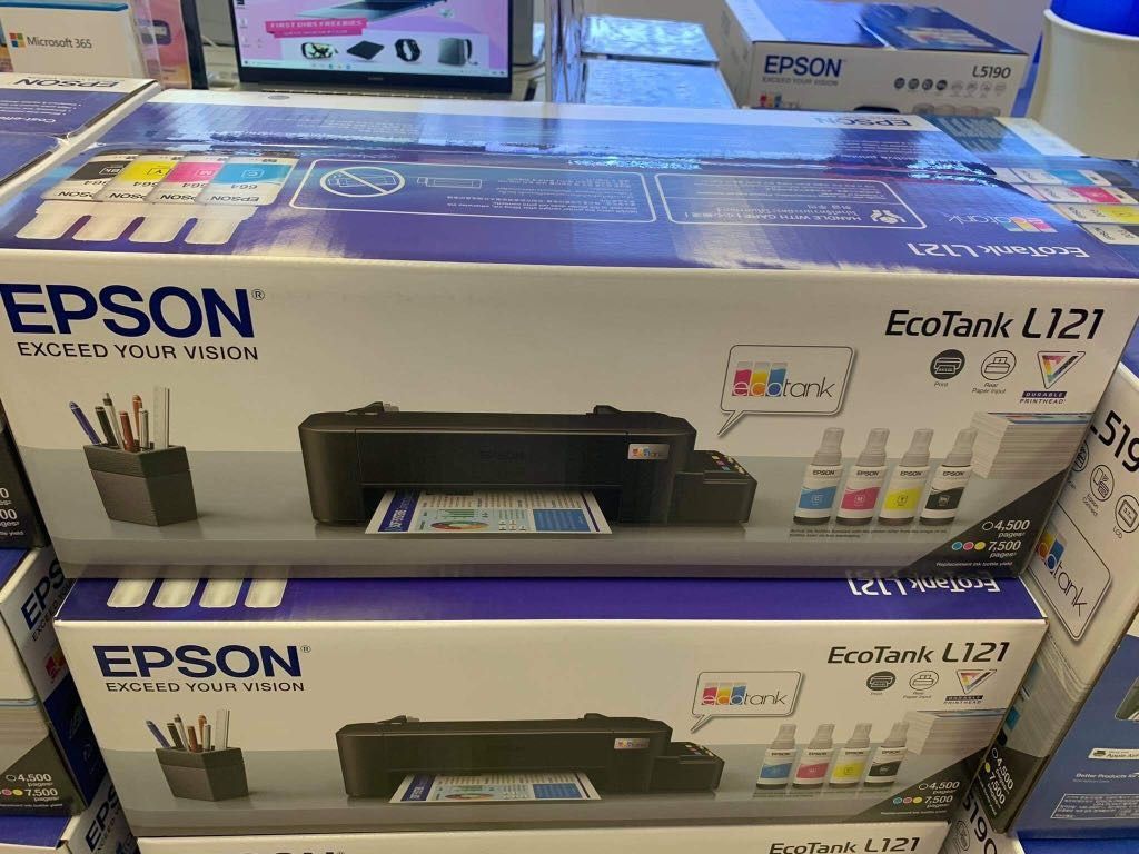 EPSON ECOTANK L121 A4 PRINTER, Computers & Tech, Printers, Scanners ...