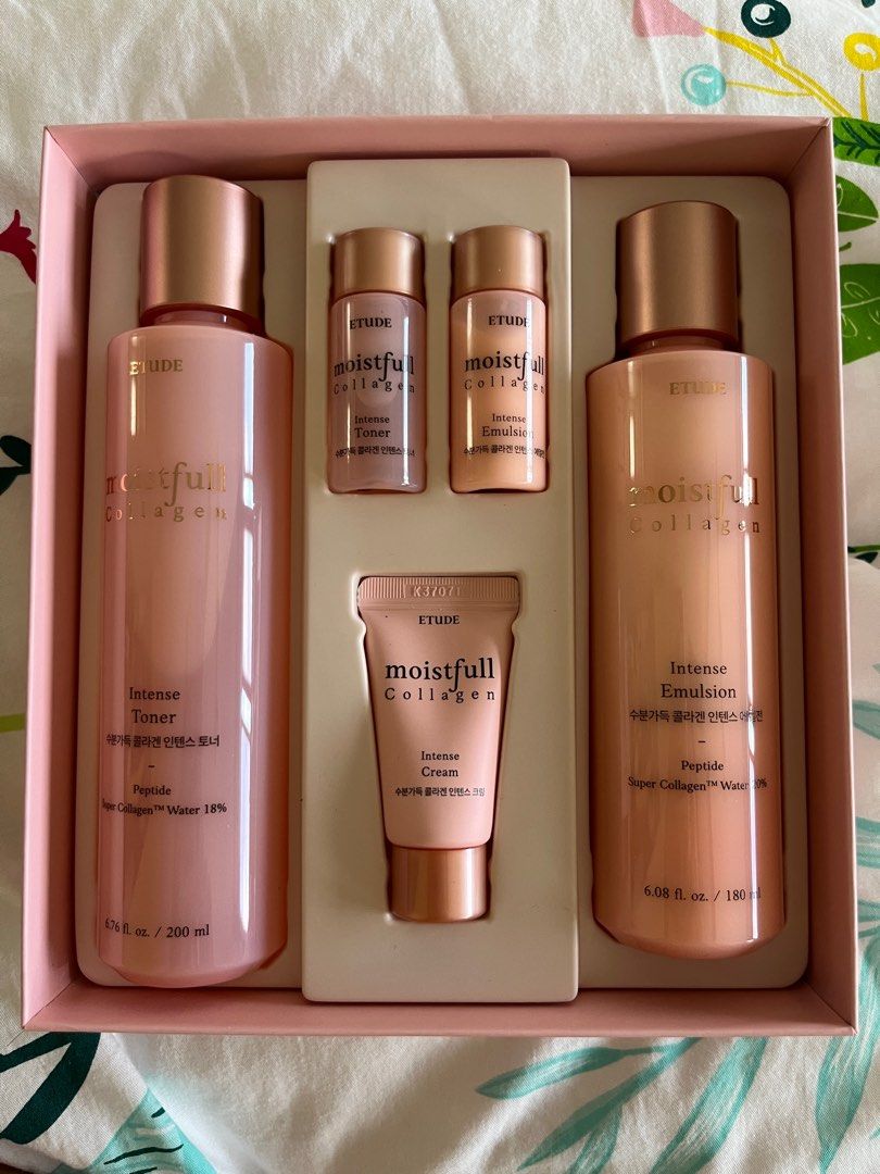 Etude House Moistfull Collagen set, Beauty & Personal Care, Face, Face ...