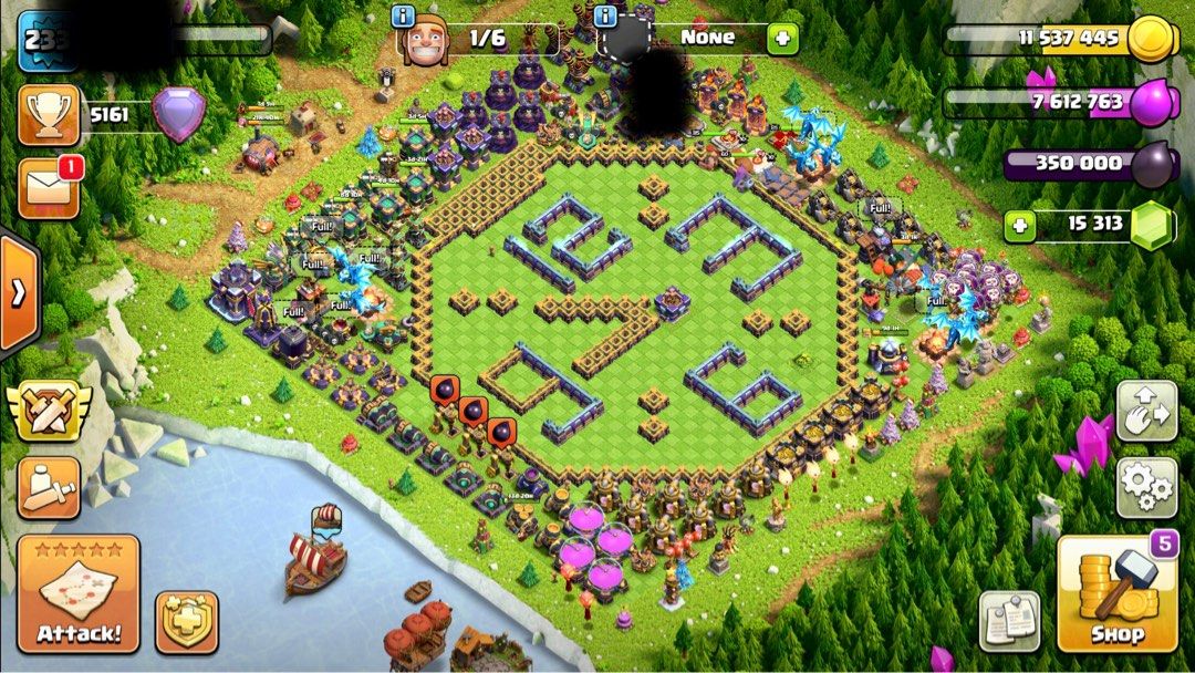 Fast deal @$330 with 15k gem fully maxed hero all new pet unlock clash ...