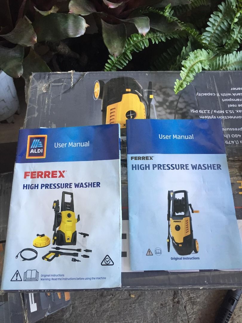 Ferrex 2000watts high pressure washer surplus from australia, Furniture & Home Living, Home ...