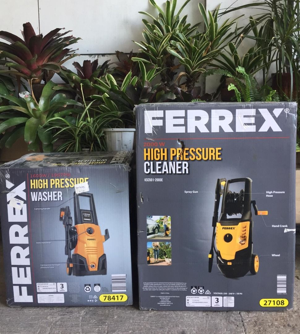 Ferrex 2000watts high pressure washer surplus from australia, Furniture ...