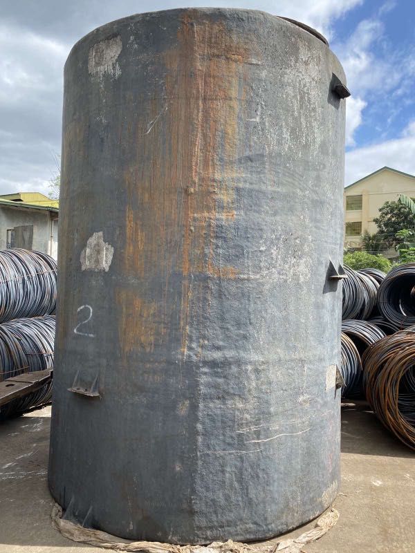 Fiberglass storage tank 9ft diameter x 14ft height 24kL on Carousell