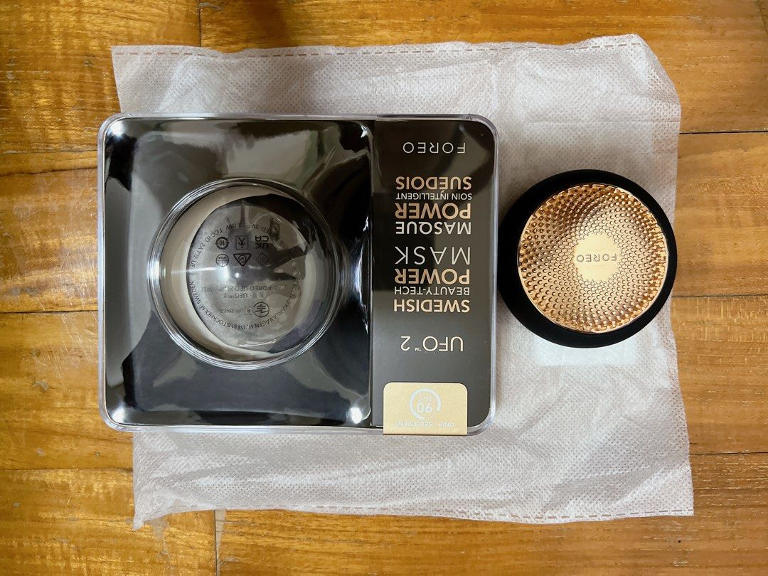 FOREO UFO 2 (Black) + 1 Box of Foreo Masks, Beauty & Personal Care ...
