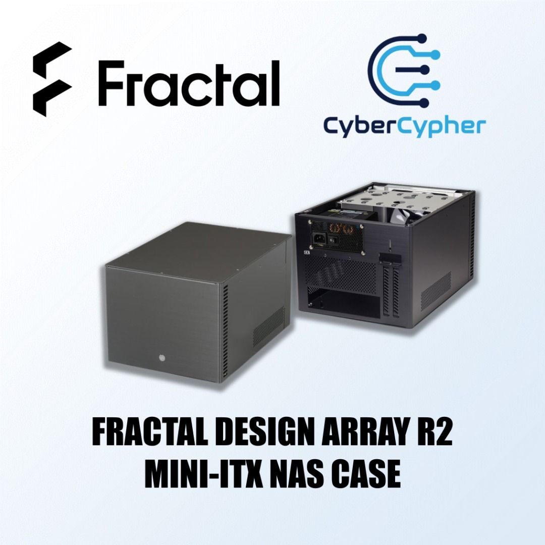 Fractal Design Array R2 Mini Itx Nas Case W 300w Sfx Psu Computers And Tech Parts