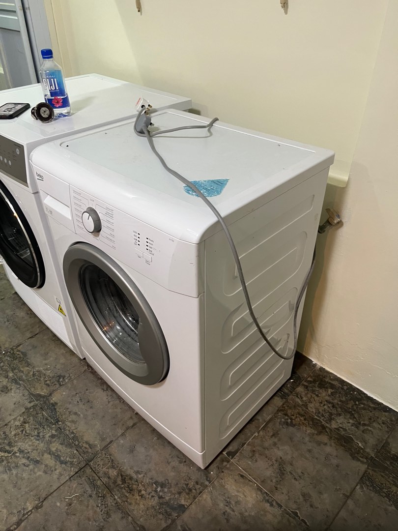 (Sold) Free delivery Beko Washing Machine 7kg, TV & Home Appliances ...