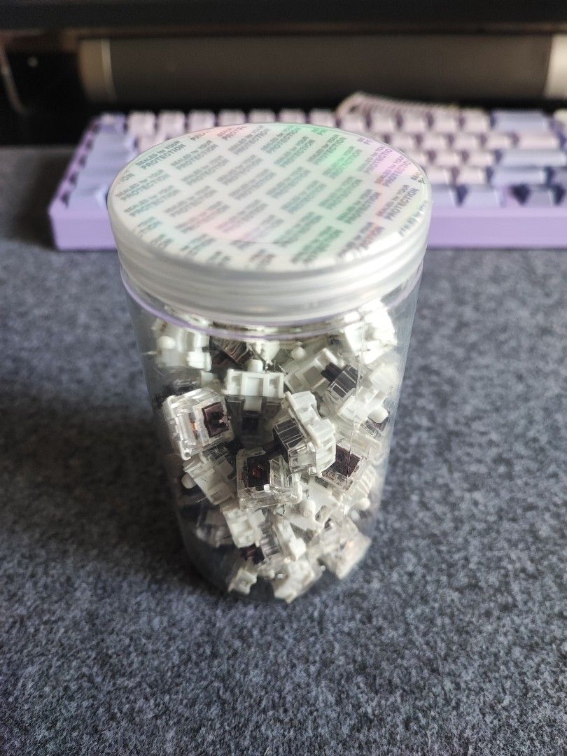 (FREE with purchase*) Royal Kludge RK Brown Light Tactile Switches for ...