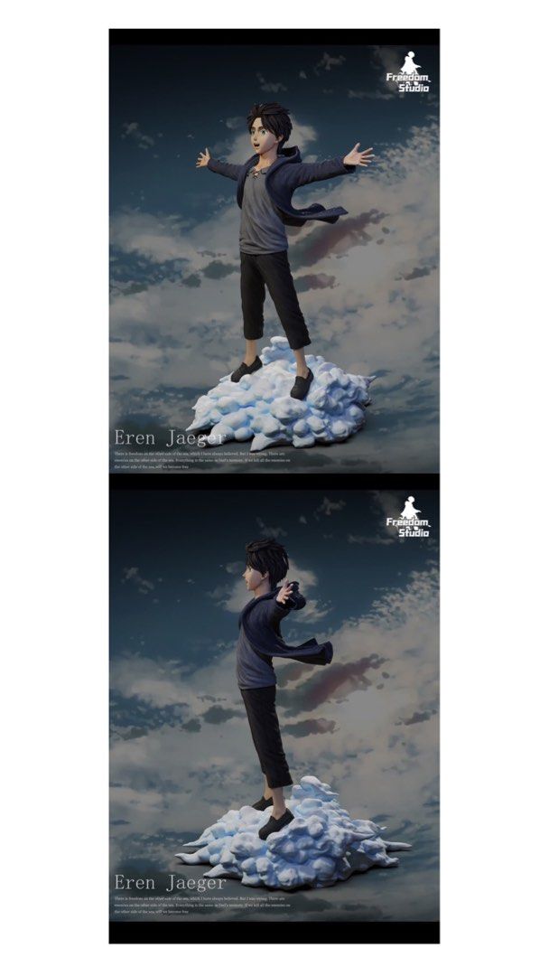 Freedom Studio - AOT Kid Series - Eren, Hobbies & Toys, Toys & Games on ...