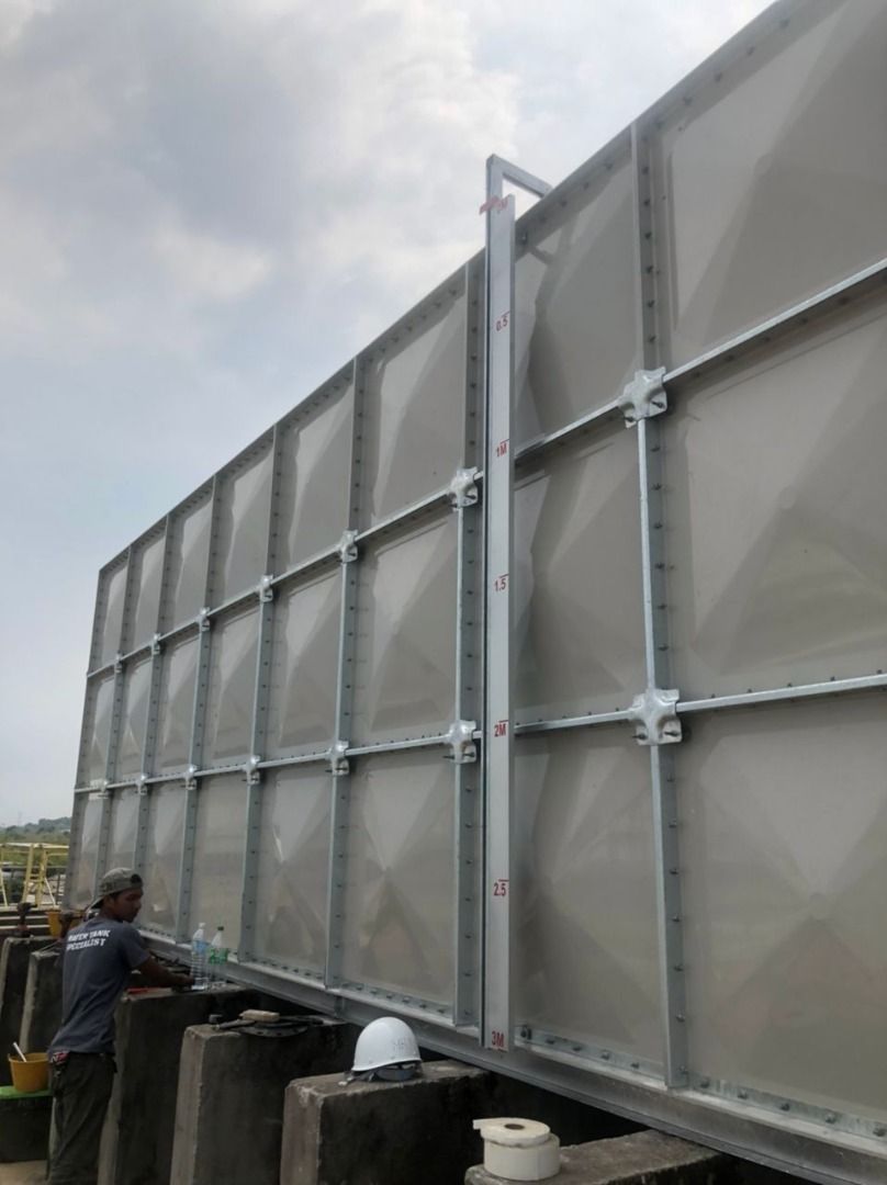 FRP Sectional Panel Tank, Furniture & Home Living, Home Improvement ...