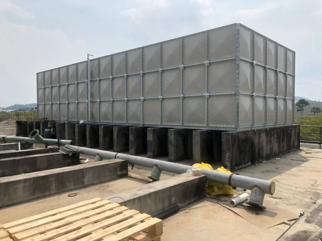 FRP Sectional Panel Tank, Furniture & Home Living, Home Improvement ...