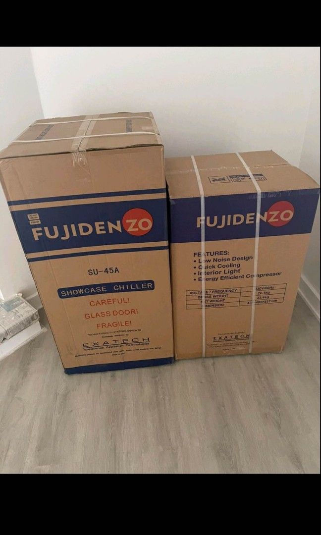 Fujidenzo Chest Freezer Non Inverter and Inverter Refrigerator, TV ...