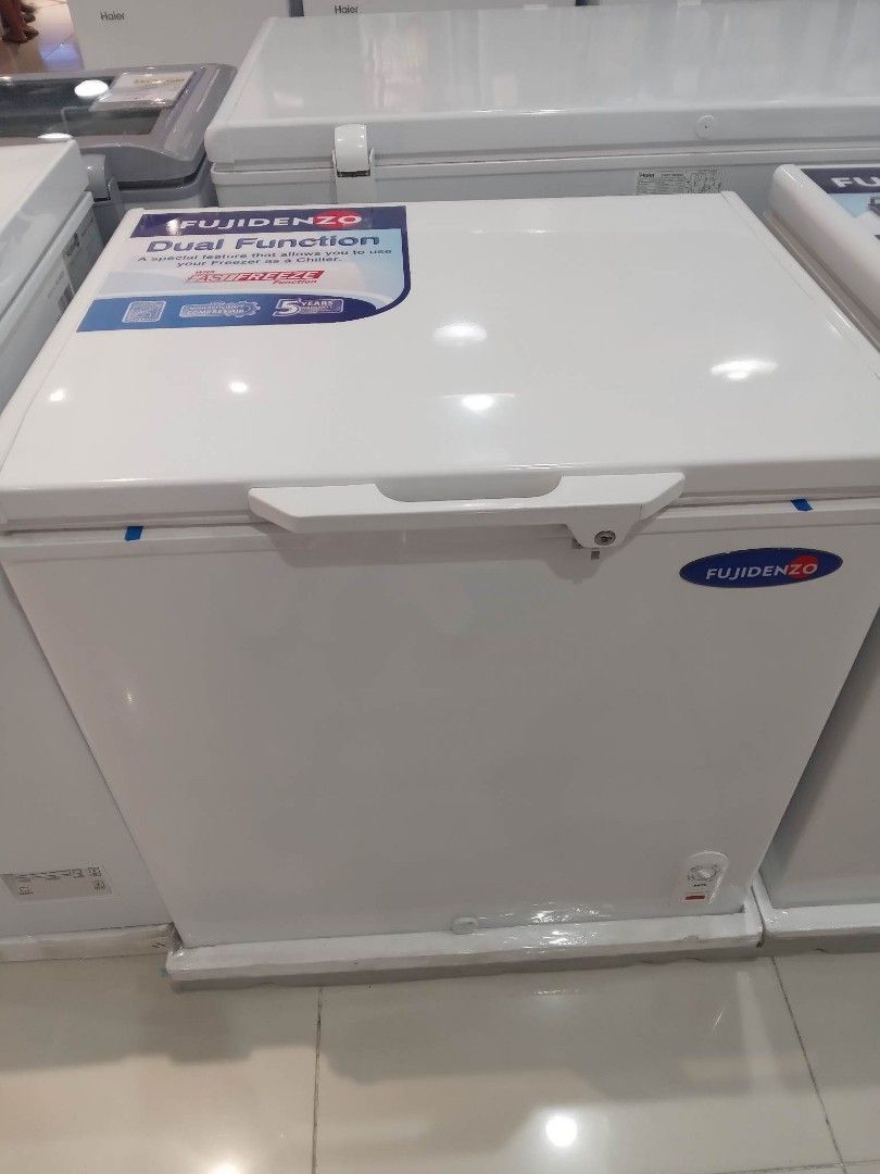 Fujidenzo Chest Freezer Non Inverter and Inverter Refrigerator, TV ...