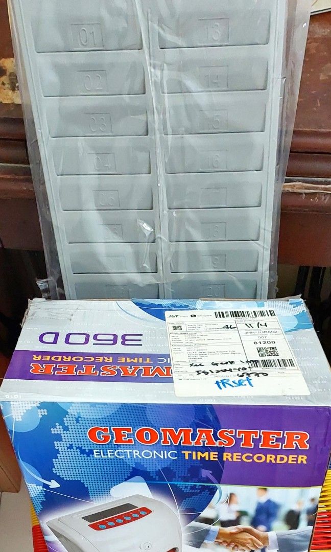 Geomaster Time Recorder Punch Machine, Jobs, Full-time, Admin, Office ...