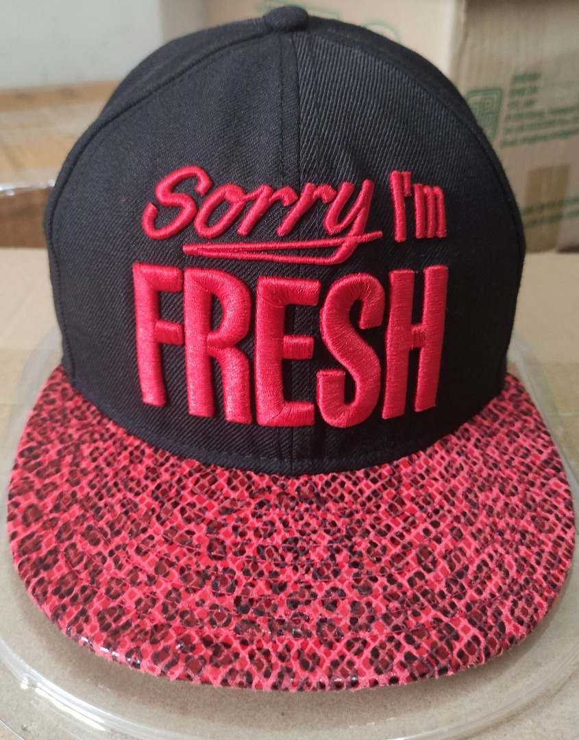 GM_0474 New Era Sorry I'm Fresh Cap, Men's Fashion, Watches ...