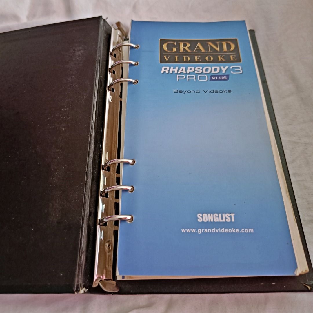 Grand Videoke Rhapsody 3 Pro Plus, TV & Home Appliances, TV ...