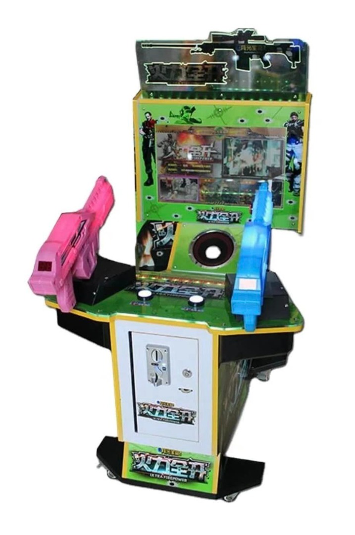 GUN SHOOTING ARCADE MACHINE, Video Gaming, Video Games, Others on Carousell