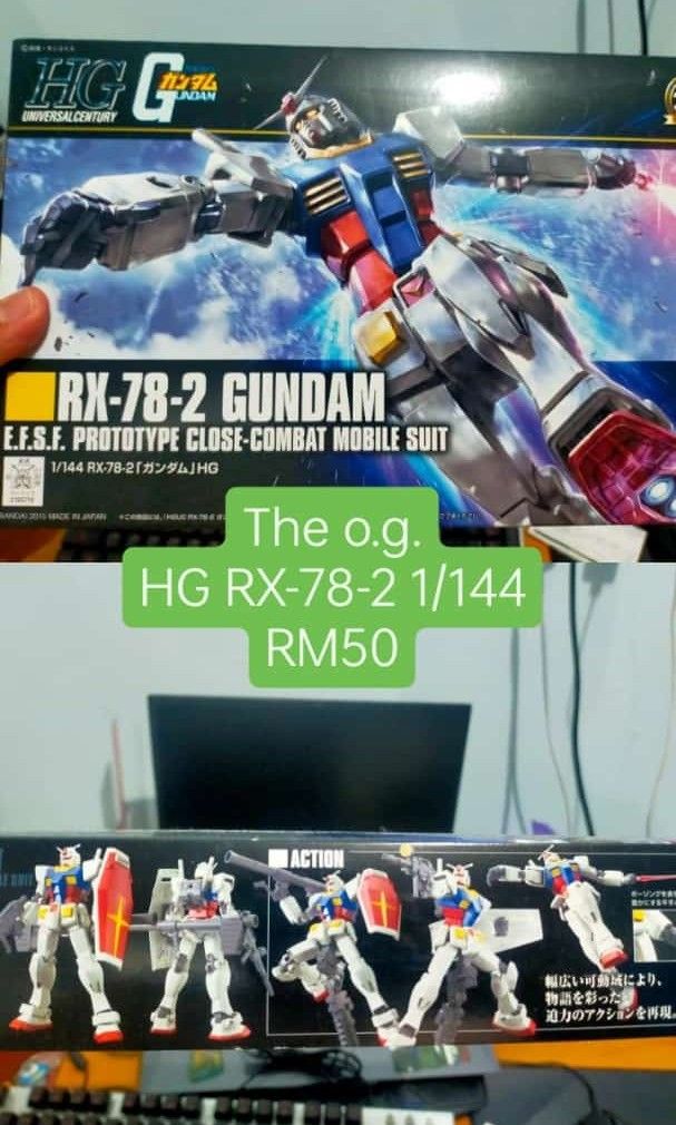 Gundam , Gunpla, Model kits, Hobbies & Toys, Toys & Games on Carousell