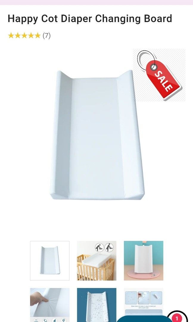 Happy Cot Diaper Board, Babies & Kids, Baby Nursery & Kids Furniture ...