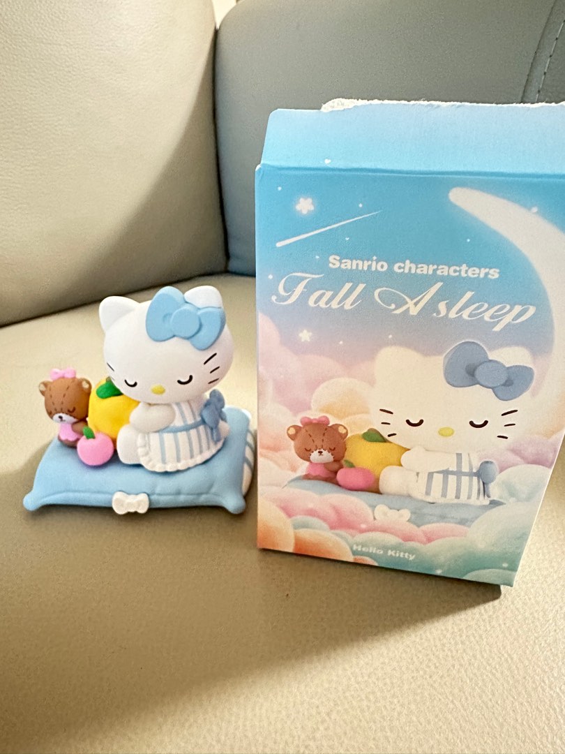 HELLO KITTY - POP MART SANRIO CHARACTERS FALL ASLEEP, Hobbies & Toys ...