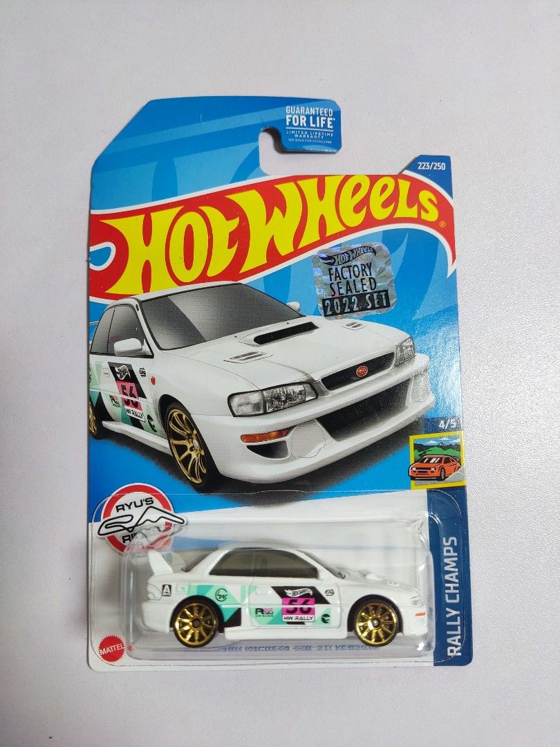 Hotwheels Subaru Impreza 22b RTH Factory Sealed, Hobbies & Toys, Toys ...
