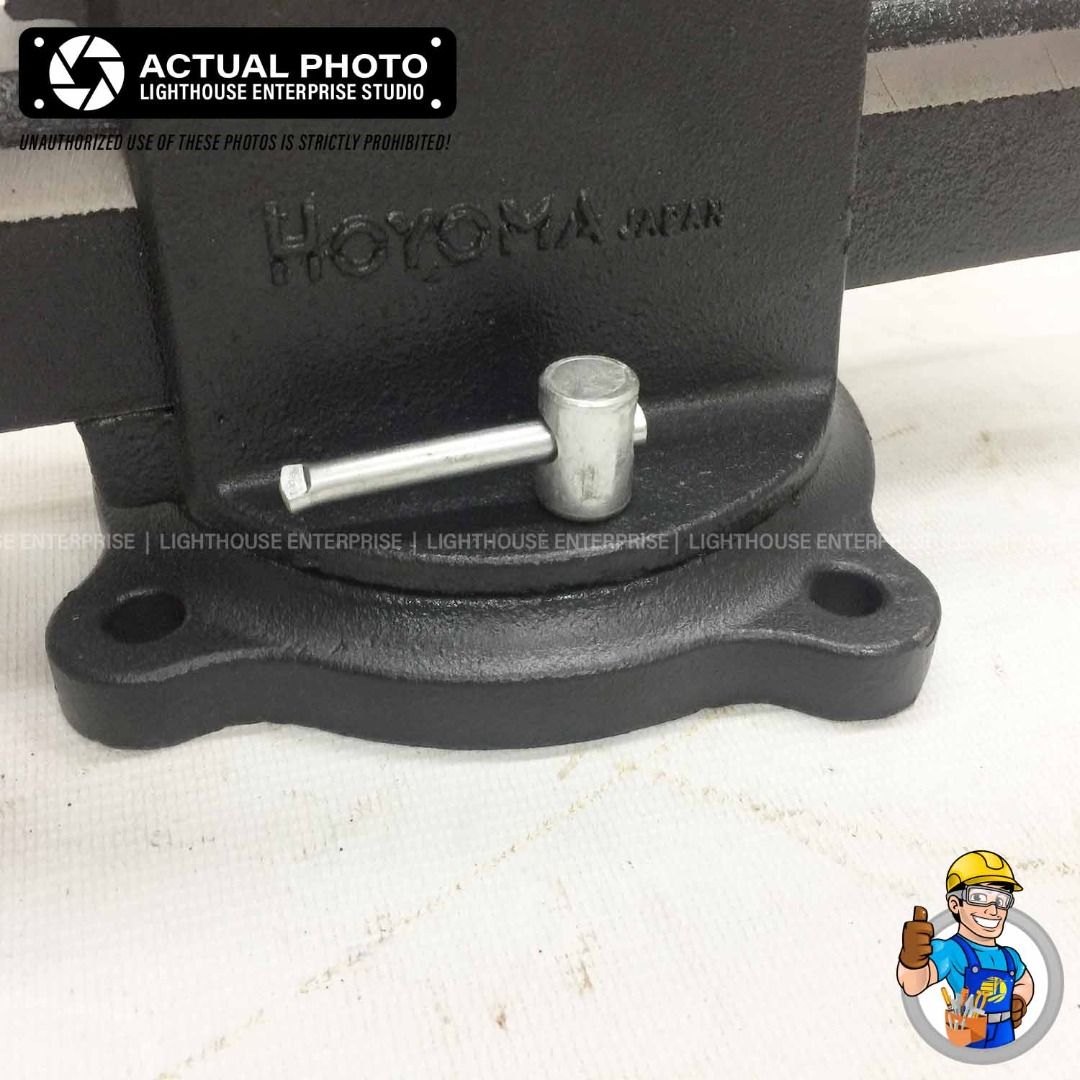 HOYOMA Japan Bench Vise / Steel Vise (4") LIGHTHOUSE ENTERPRISE ...