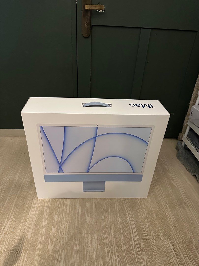 iMac Box Blue, Computers & Tech, Parts & Accessories, Other Accessories ...