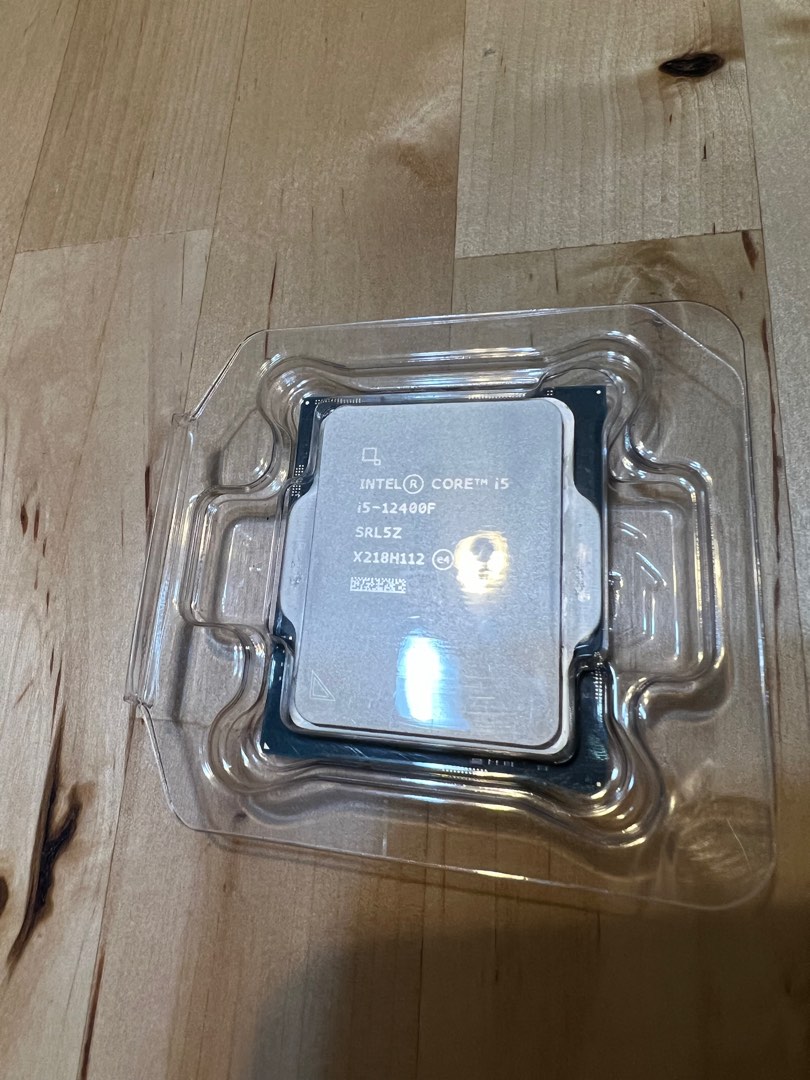 Intel Core i5 12400F Tray CPU, Computers & Tech, Parts & Accessories ...