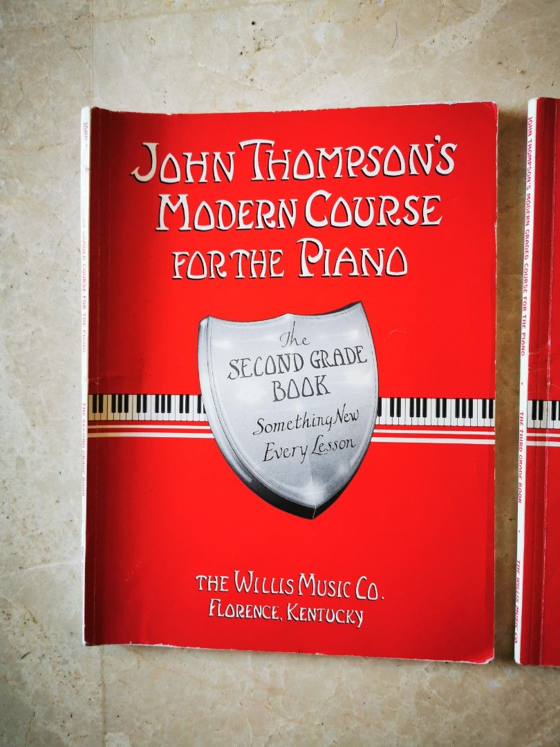 John Thompsons's Modern Course For The Piano, Hobbies & Toys, Books ...