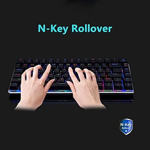 (K00062) AJAZZ First Blood Geek RGB 82 key layout Backlit Mechanical ...