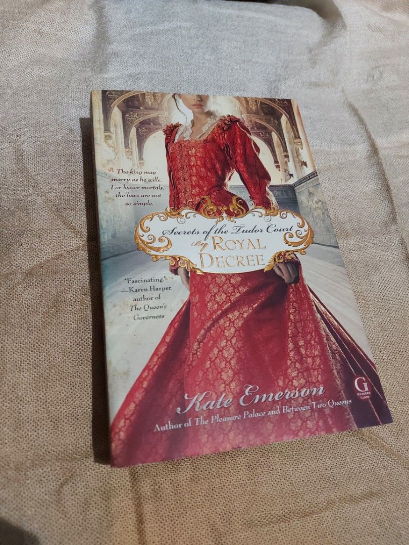 Kate Emerson Books - Historical Fiction on Tudor Times on Carousell