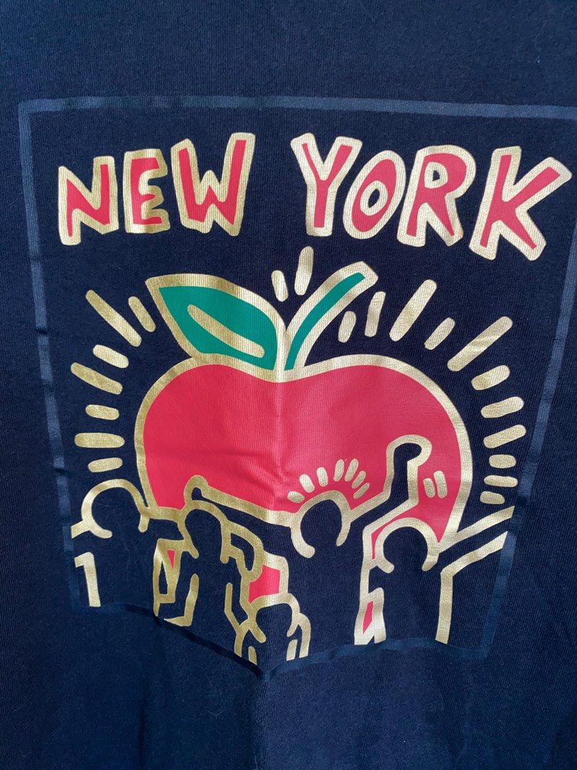 Keith Haring New York Keith Haring Tee, Men's Fashion, Tops & Sets ...