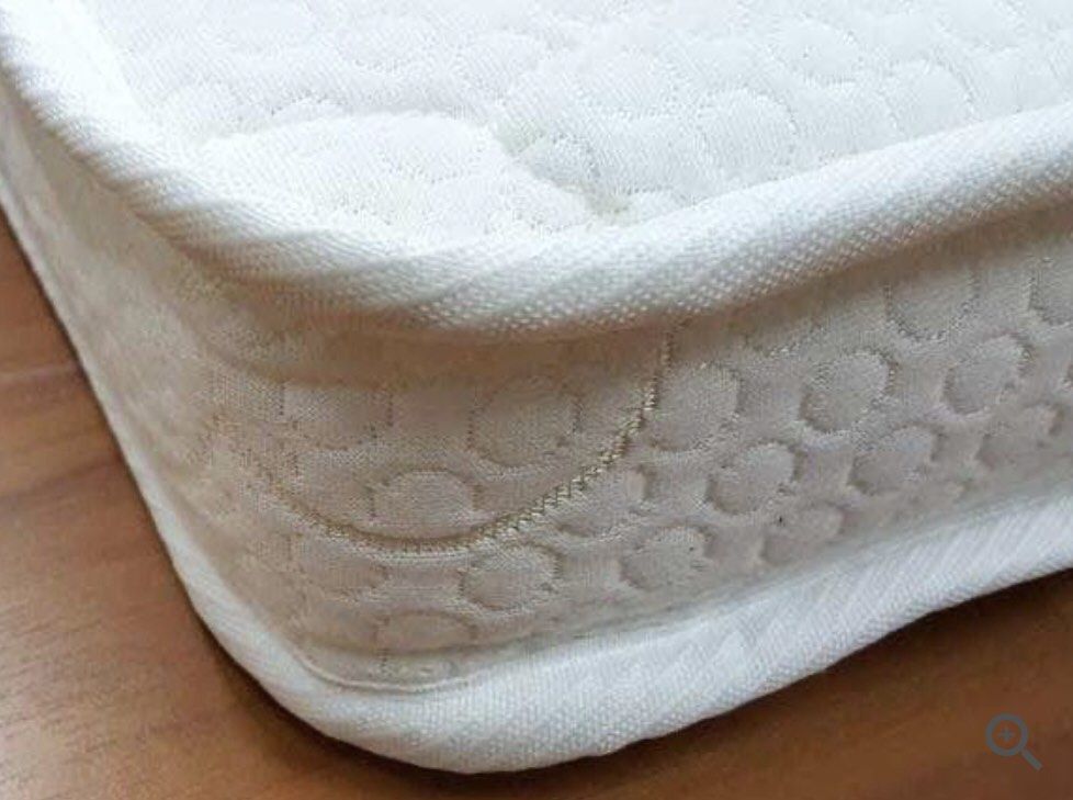 King Koil Baby OrthoGuard 3 Latex Foam 4" Mattress 126x66cm + White ...