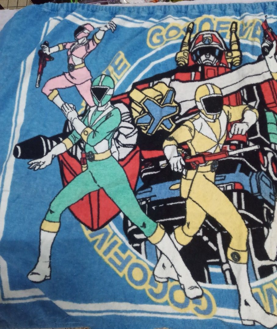 Kyuukyuu Sentai GoGo Five @ Power Rangers Lightspeed Rescue Bath Towel ...