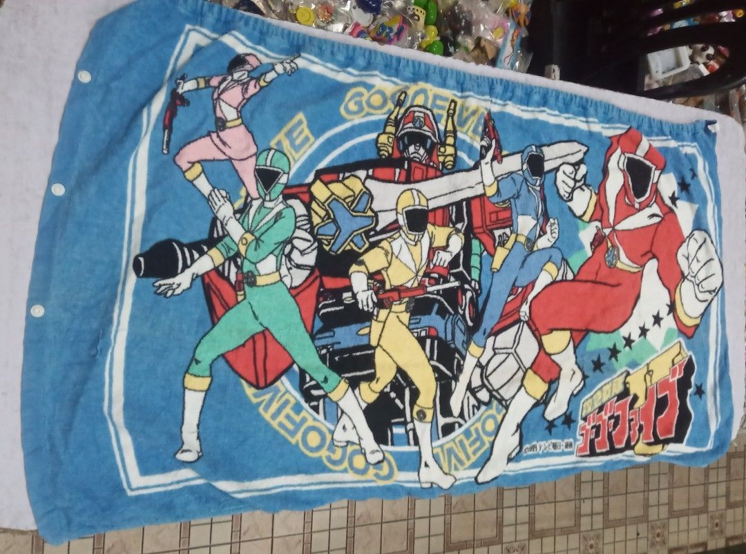 Kyuukyuu Sentai GoGo Five @ Power Rangers Lightspeed Rescue Bath Towel ...