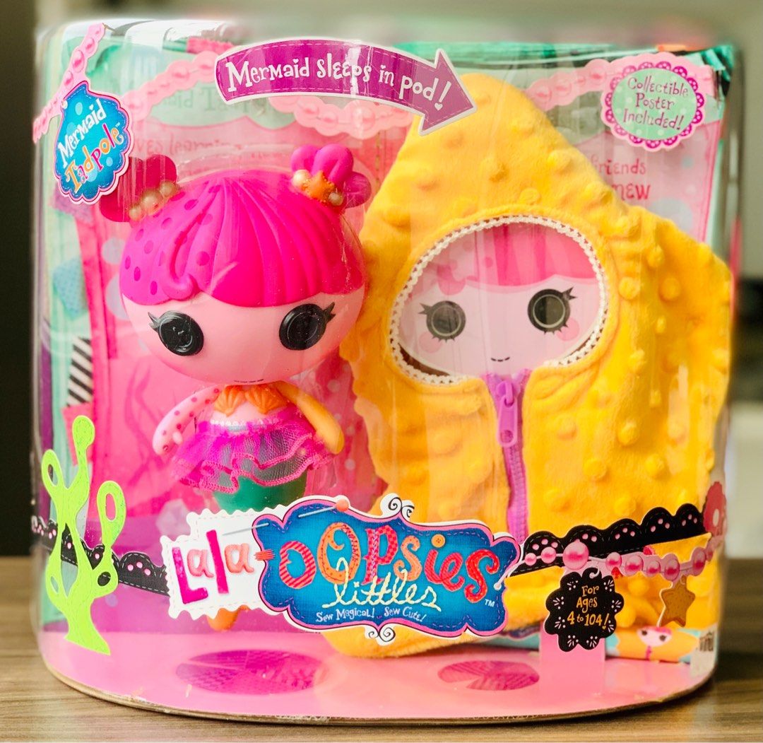 Lala Oopsies Lalaloopsy Mermaid Tadpole Doll, Hobbies & Toys, Toys ...