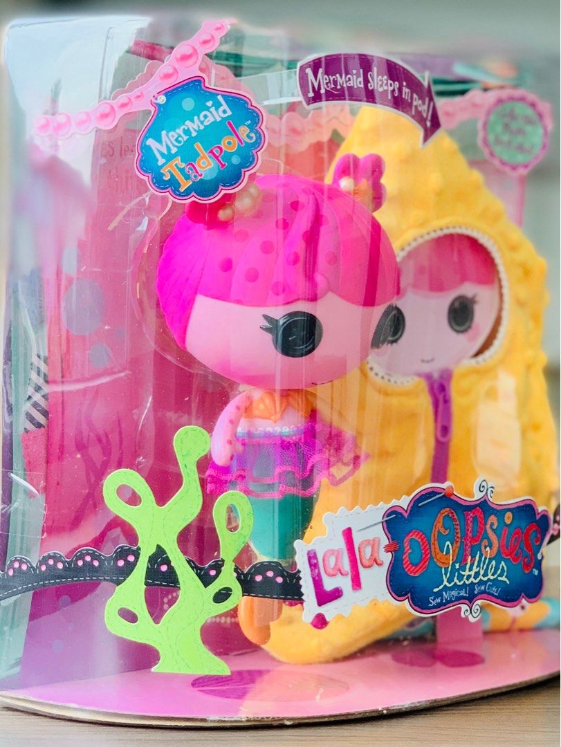 Lala Oopsies Lalaloopsy Mermaid Tadpole Doll, Hobbies & Toys, Toys ...