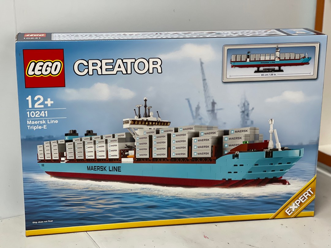 Lego 10241 Maersk Line Triple-E, 興趣及遊戲, 收藏品及紀念品, 古董收藏 - Carousell