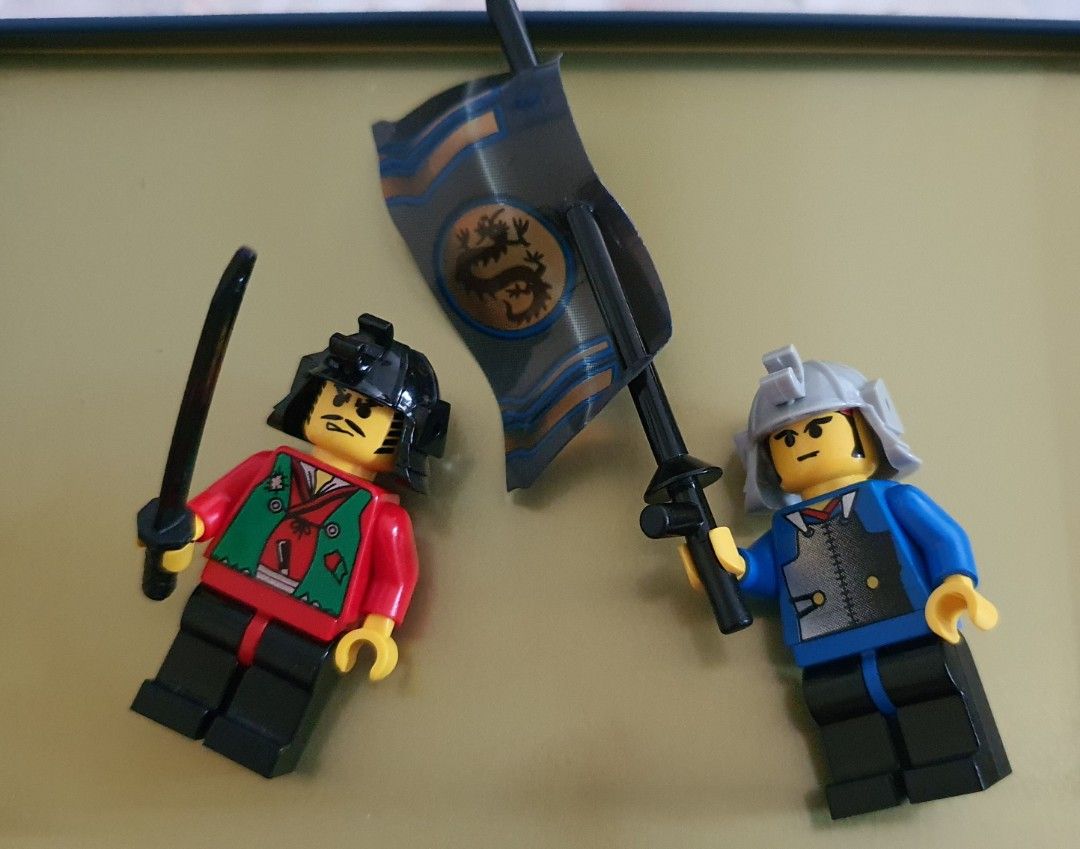 Vintage Lego 4805 Ninja Knights samurai x 2 minifigures loose, Hobbies ...
