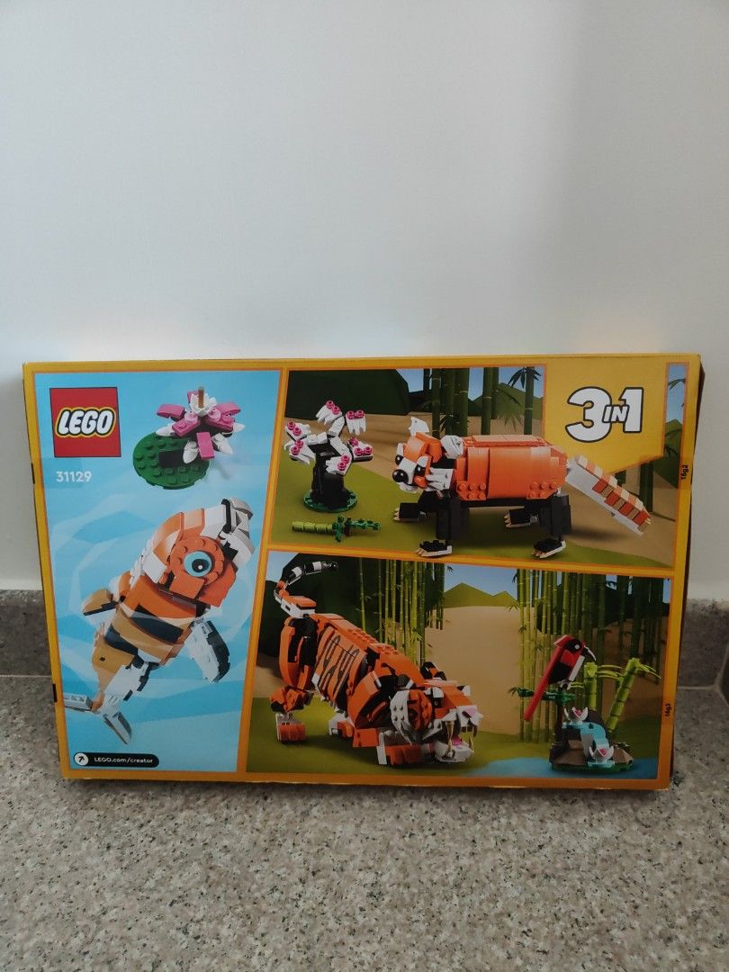 Lego set majestic tiger, Hobbies & Toys, Toys & Games on Carousell