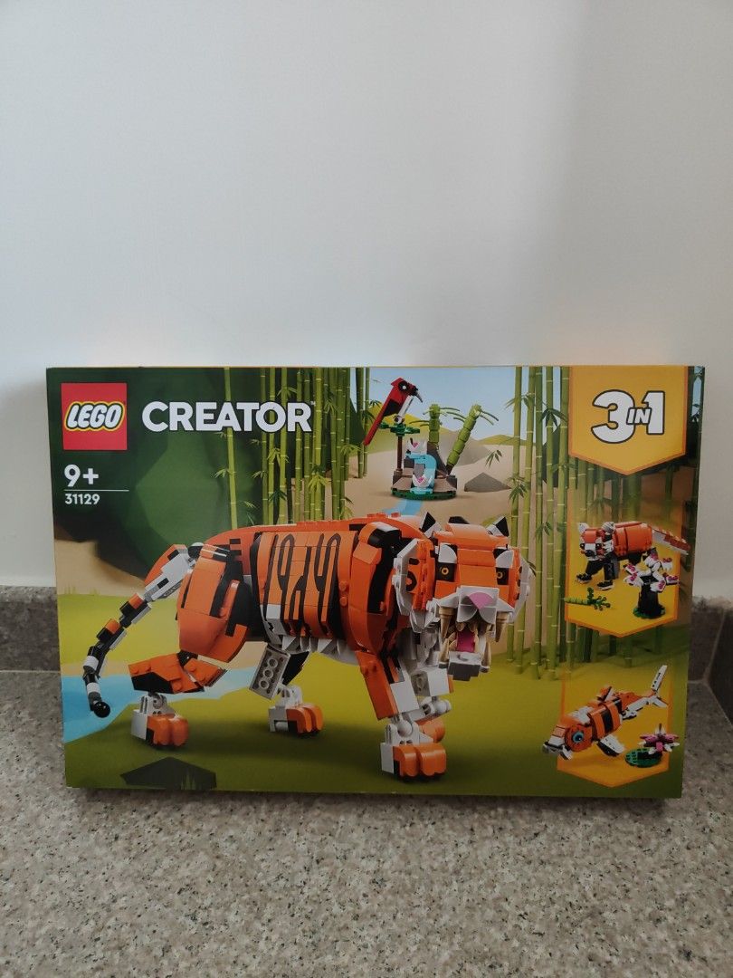 Lego set majestic tiger, Hobbies & Toys, Toys & Games on Carousell