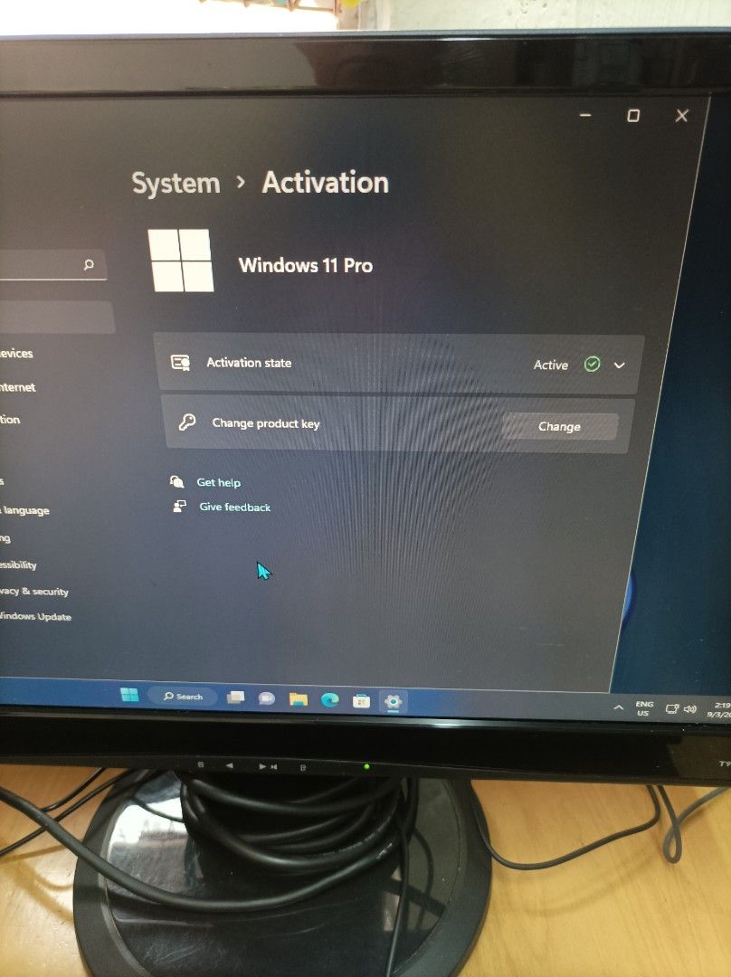 Lenovo Windows 11 Pro version 22H2 Desktop Set with 19" Monitor, 電腦＆科技 ...