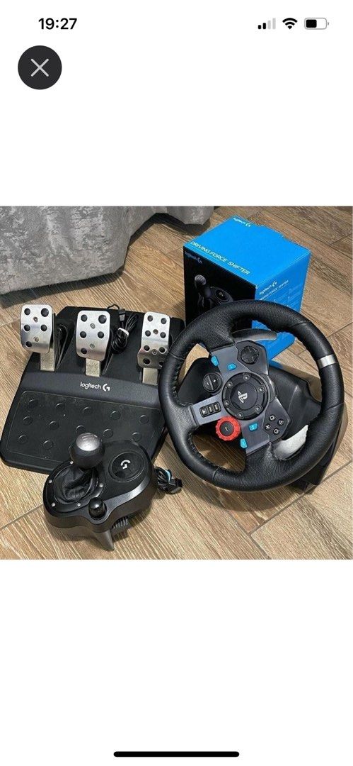 Logitech G29 steering wheel with pedals and shifter , Video Gaming ...