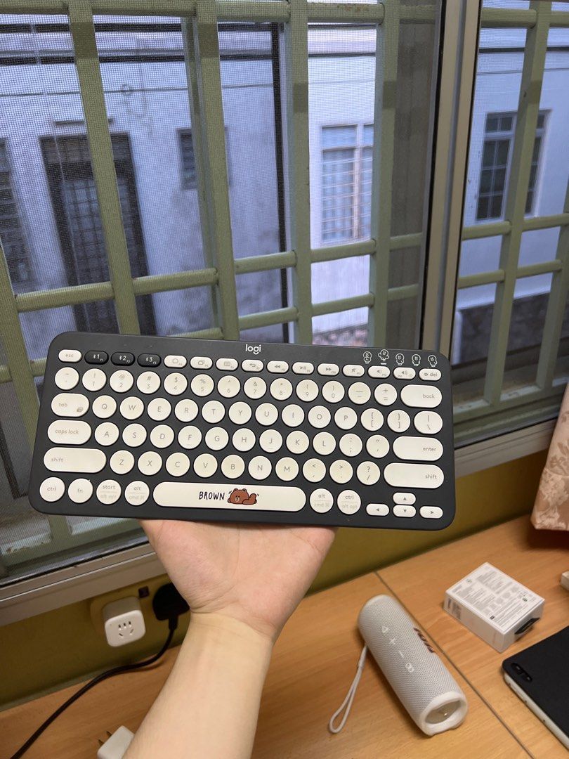 logitech k380 line friends series wireless bluetooth keyboard ...