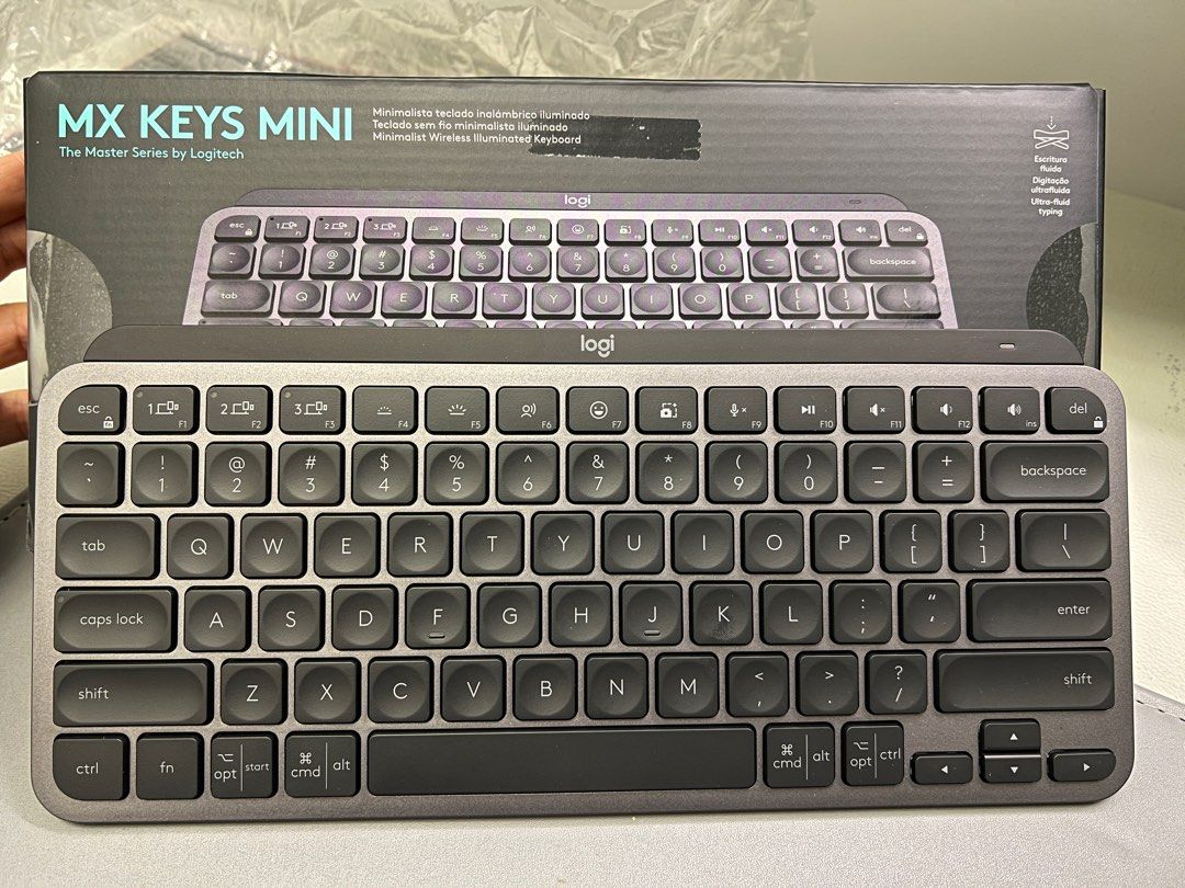 Logitech MX Keys Mini, 電腦＆科技, 電腦周邊及配件, 電腦鍵盤及相關產品 - Carousell