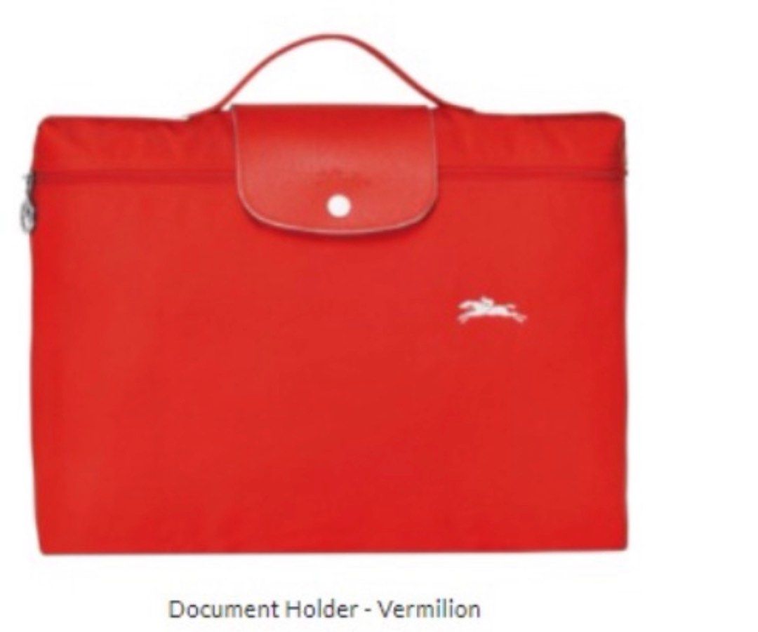 Longchamp Document Holder Bag, Women's Fashion, Watches & Accessories ...