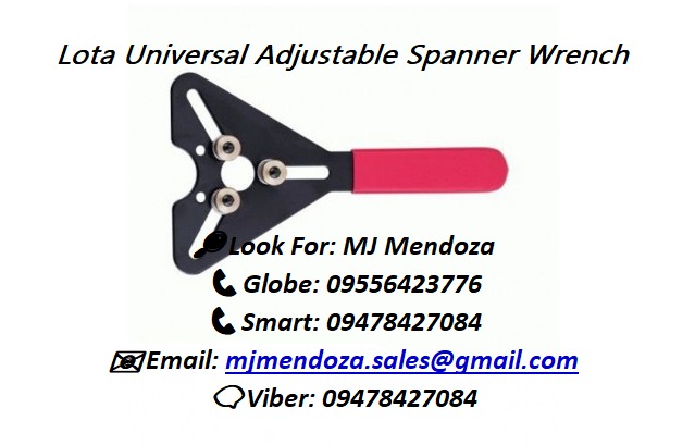 Lota Universal Adjustable Spanner Wrench, Commercial & Industrial ...