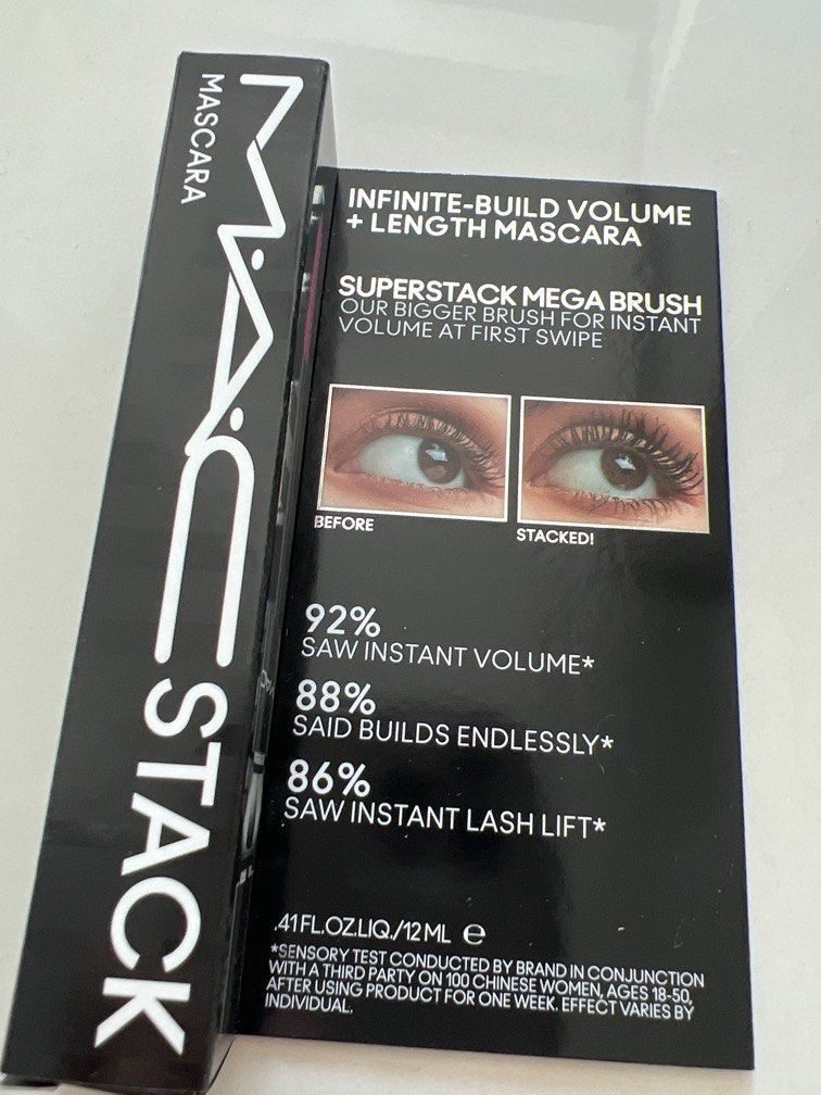 Mac Stack Mascara, Beauty & Personal Care, Face, Makeup on Carousell
