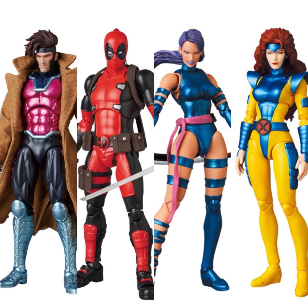 Mafex Gambit Mafex Deadpool Mafex Jean Grey Mafex Psylocke, Hobbies ...