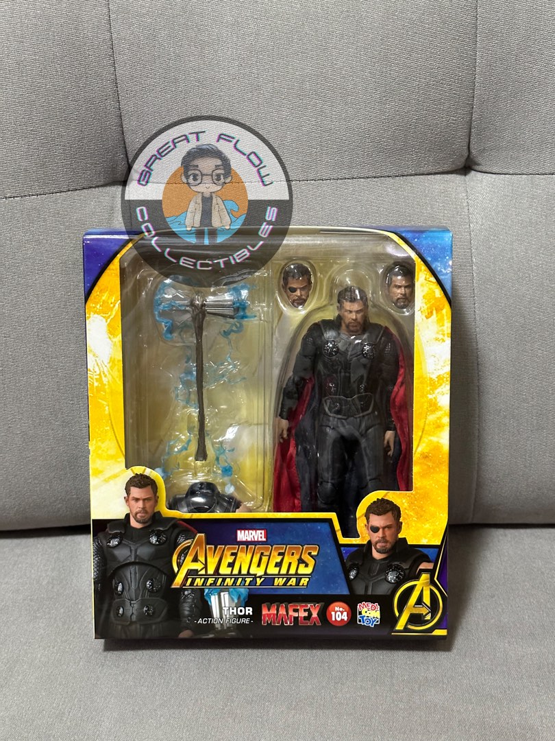 Mafex Thor Infinity War MISB / BIB on Carousell
